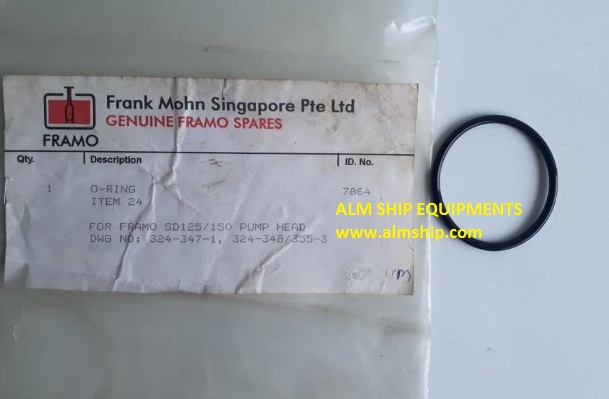 O-RING ID 7864 FOR FRAMO SD125/SD150 | ALM SHIP EQUIPMENTS